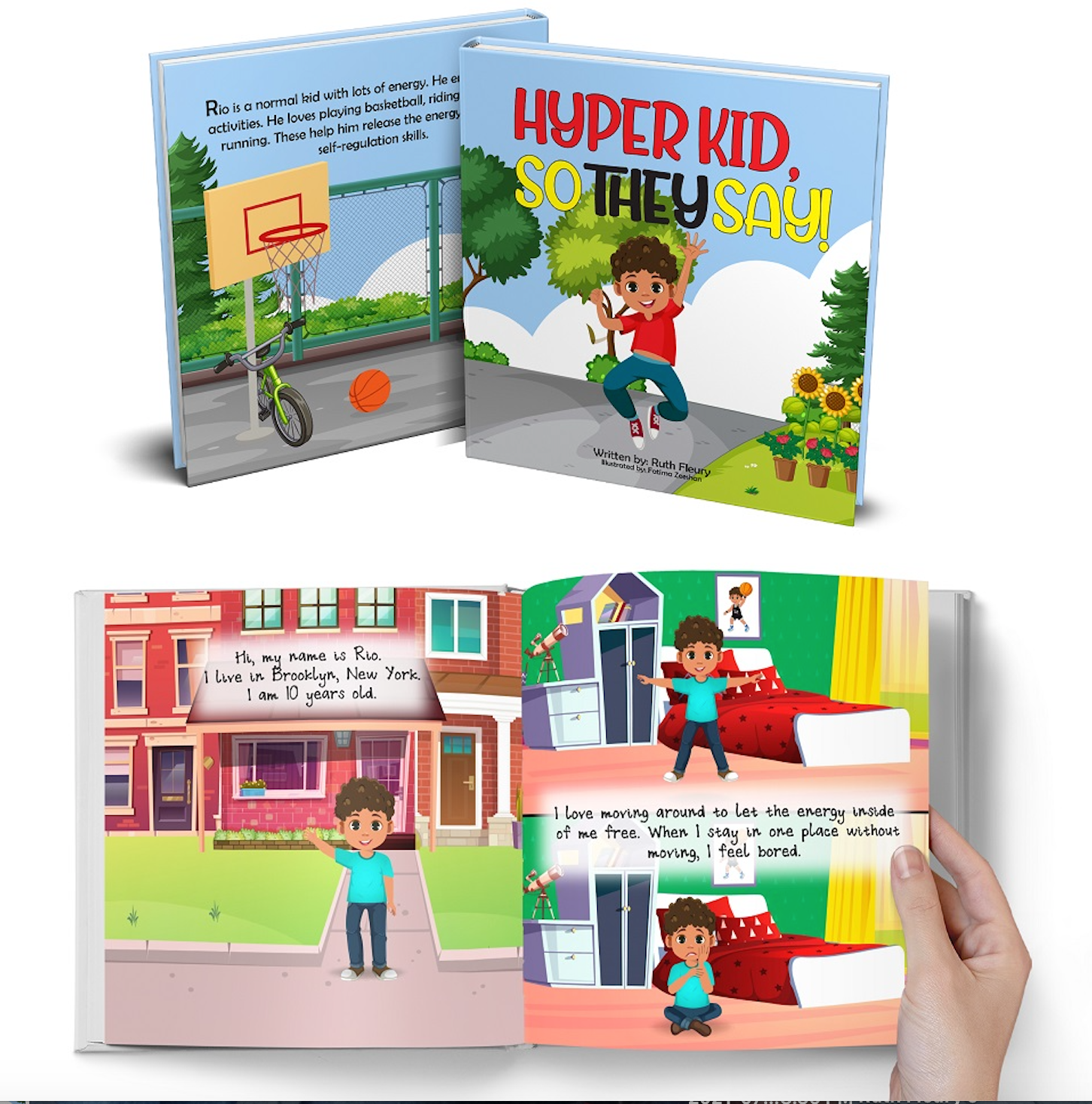 HYPER KID, SO THEY SAY! | Ruthie Fleury Studio